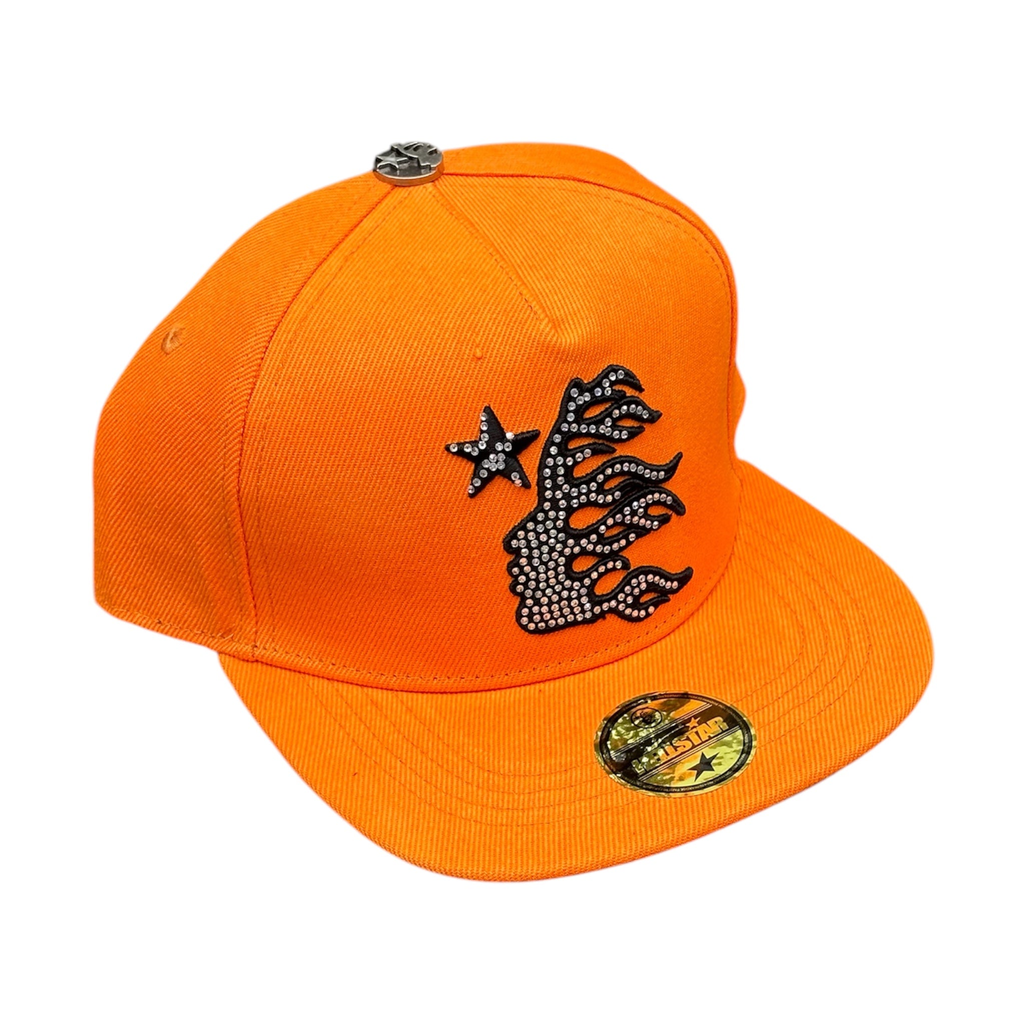 Hellstar Dark Orange Diamond Cap – Crwnplug