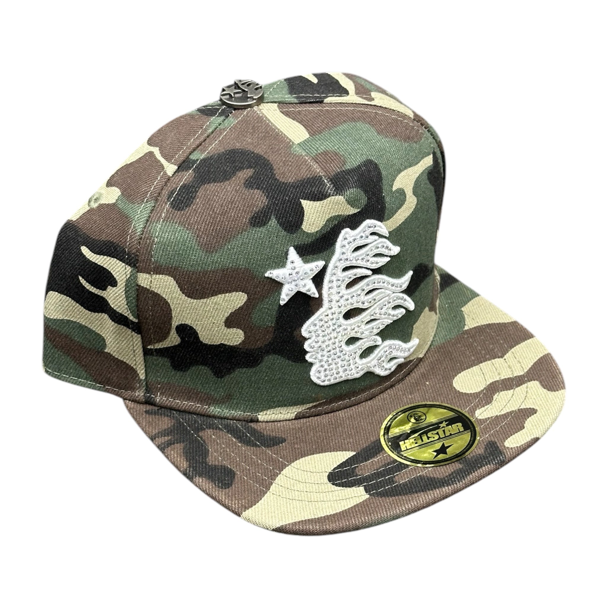 Hellstar Camouflage Diamond Cap – Crwnplug