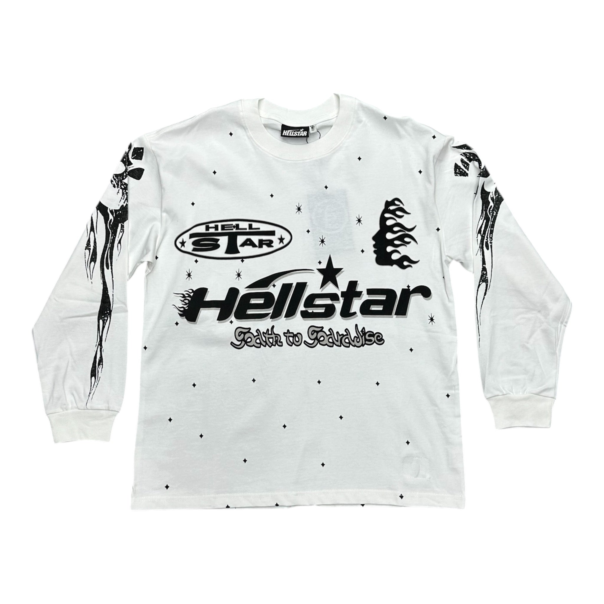 Hellstar Long Sleeve White – Crwnplug
