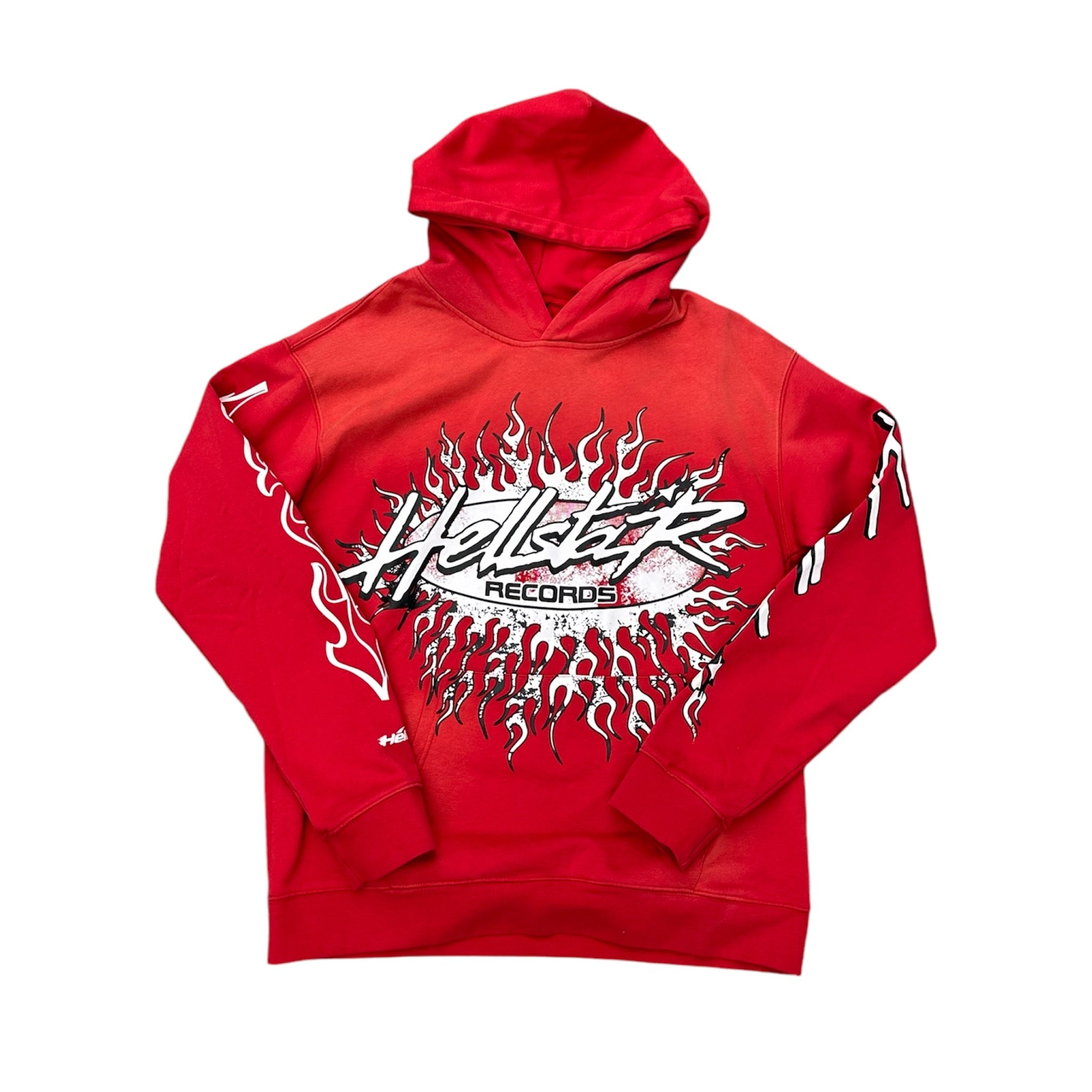 Hellstar Records Red Hoodie – Crwnplug
