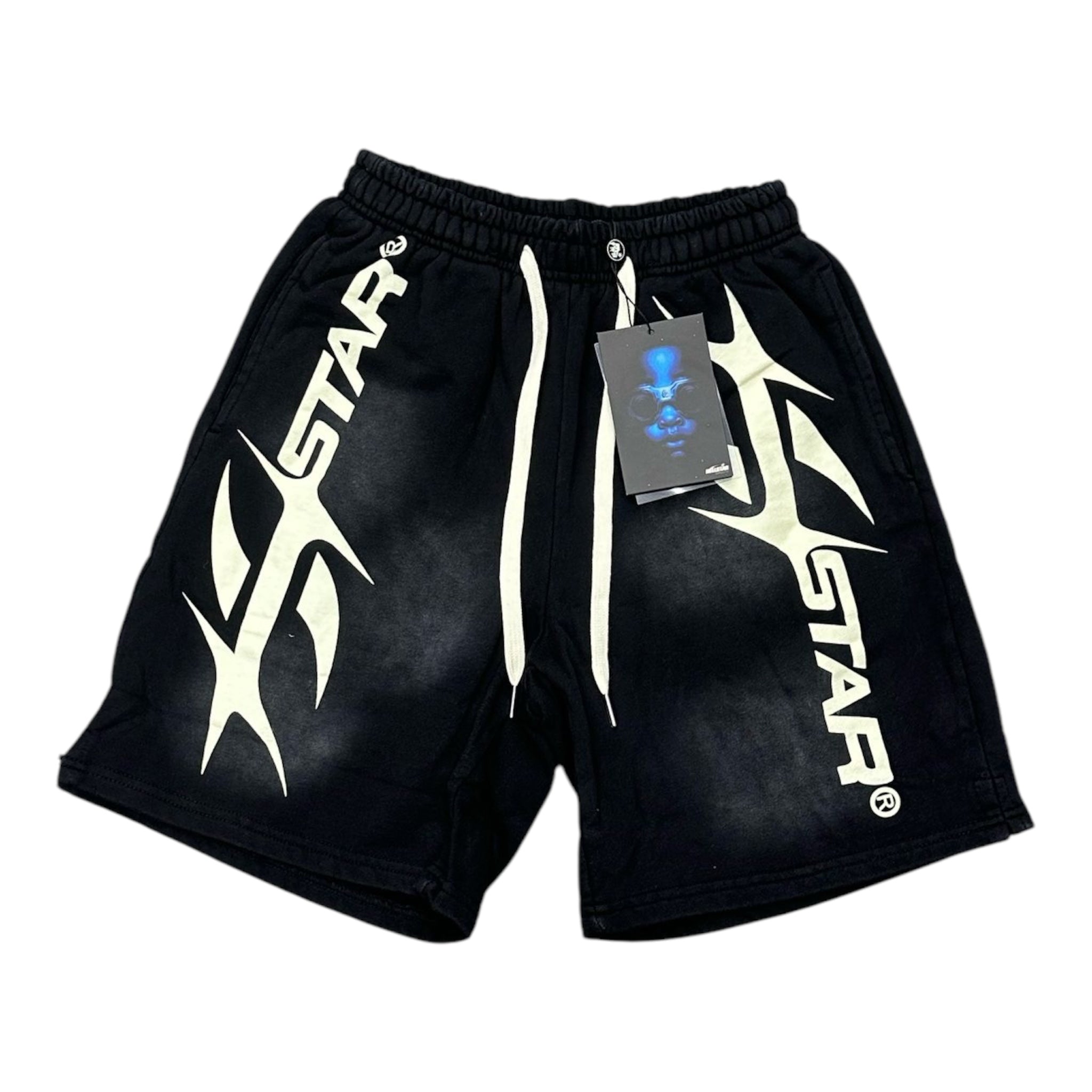 Hellstar Black Shorts – Crwnplug