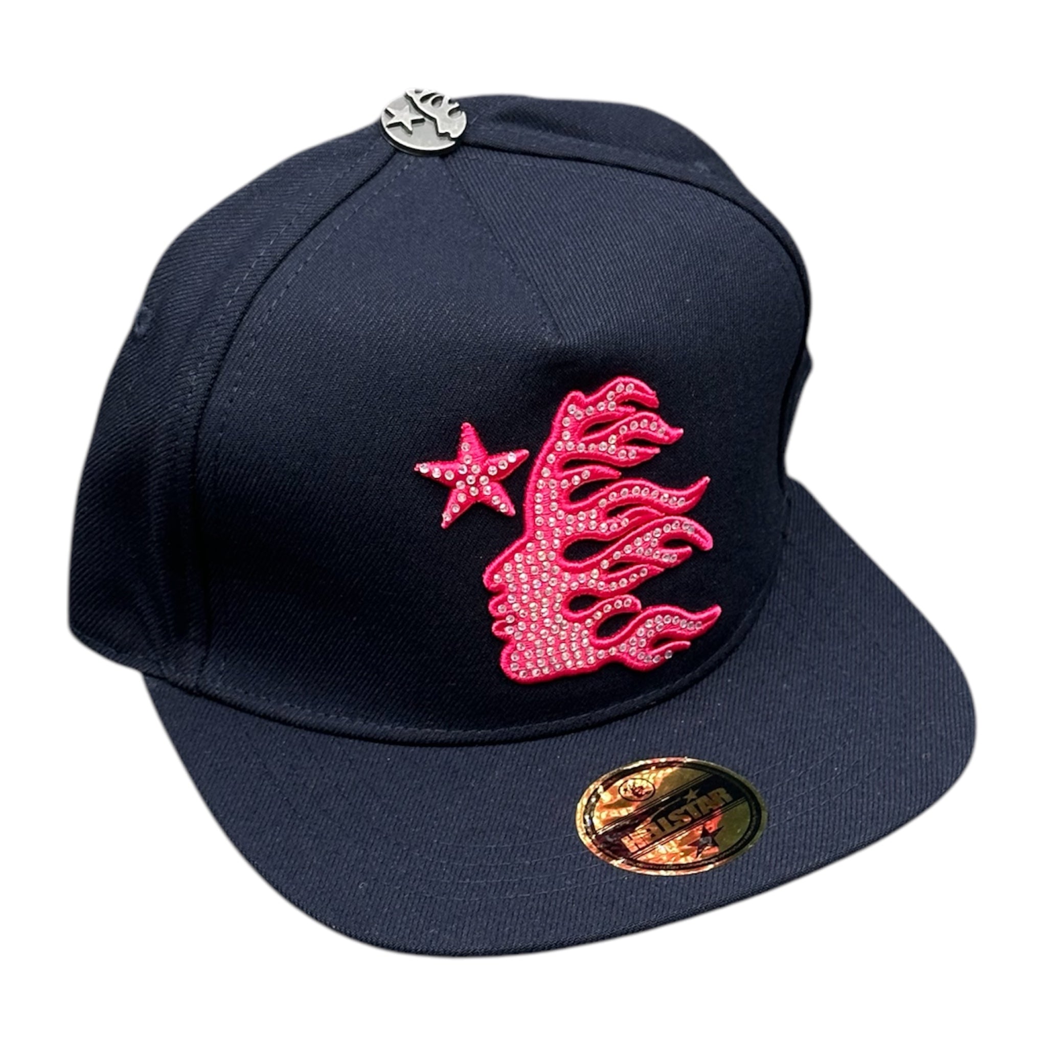 Hellstar Navy/Red Diamond Cap – Crwnplug