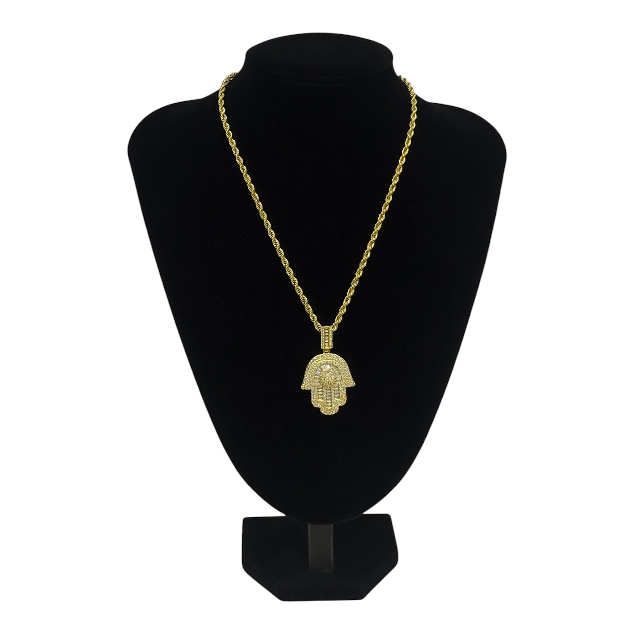 Hamisha Hand Pendant (Includes Chain) – Crwnplug