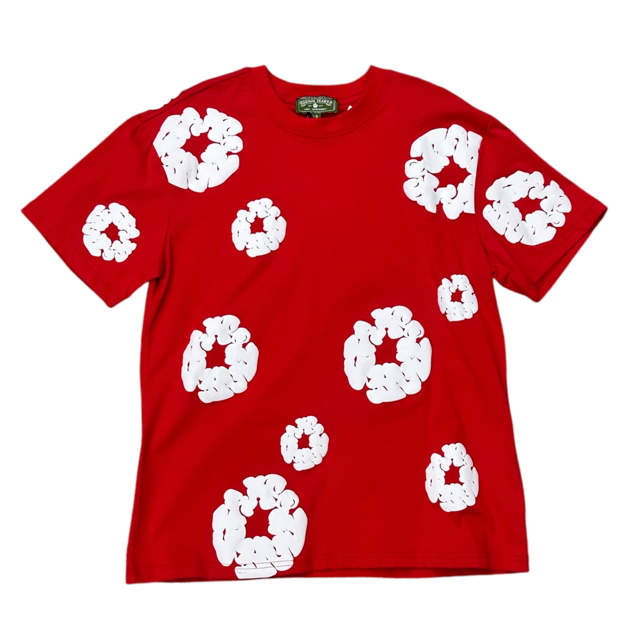 Denim Tear Red Tee – Crwnplug