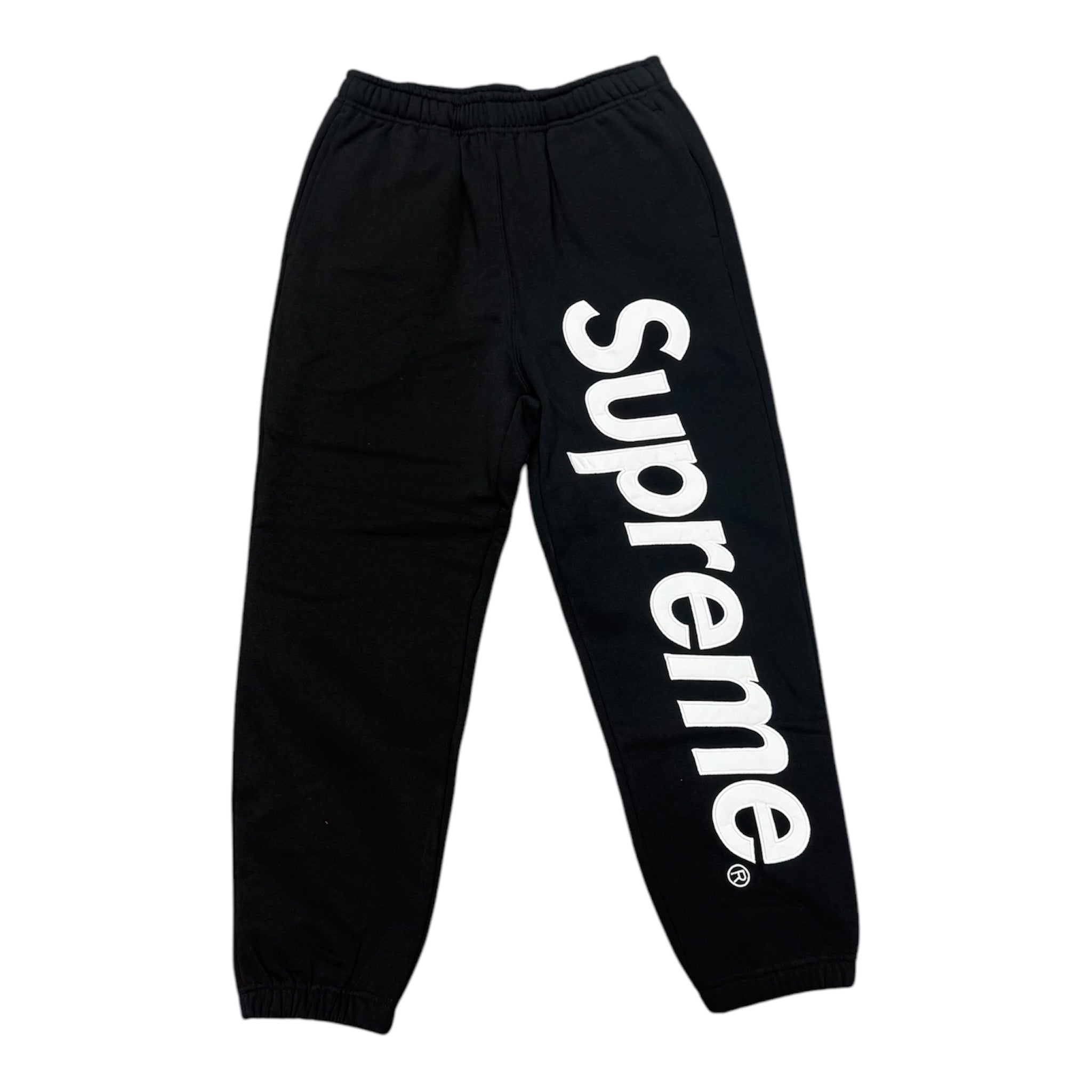 Supreme Black Sweatpants – Crwnplug