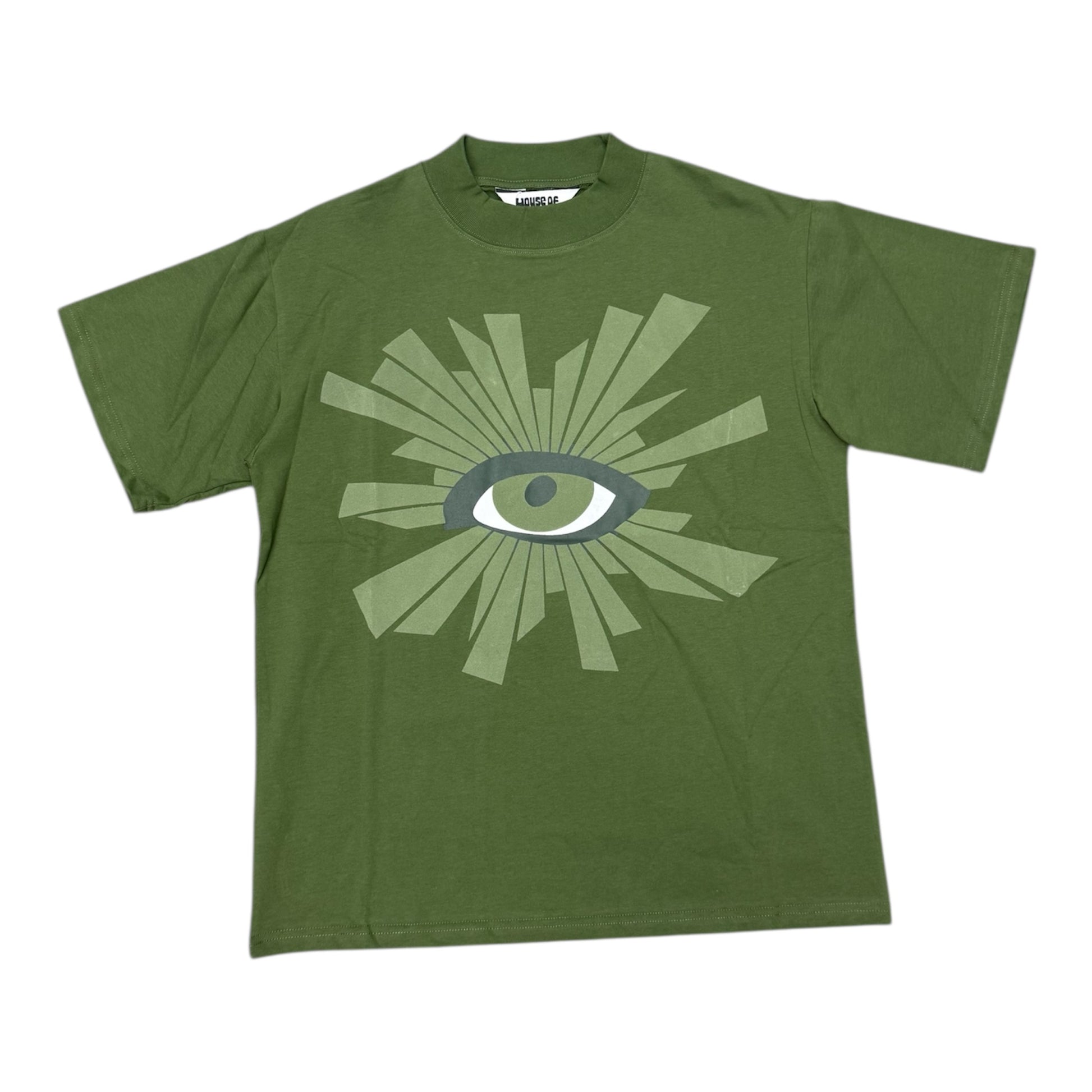 House of Errors “Eye” Green Tee – Crwnplug