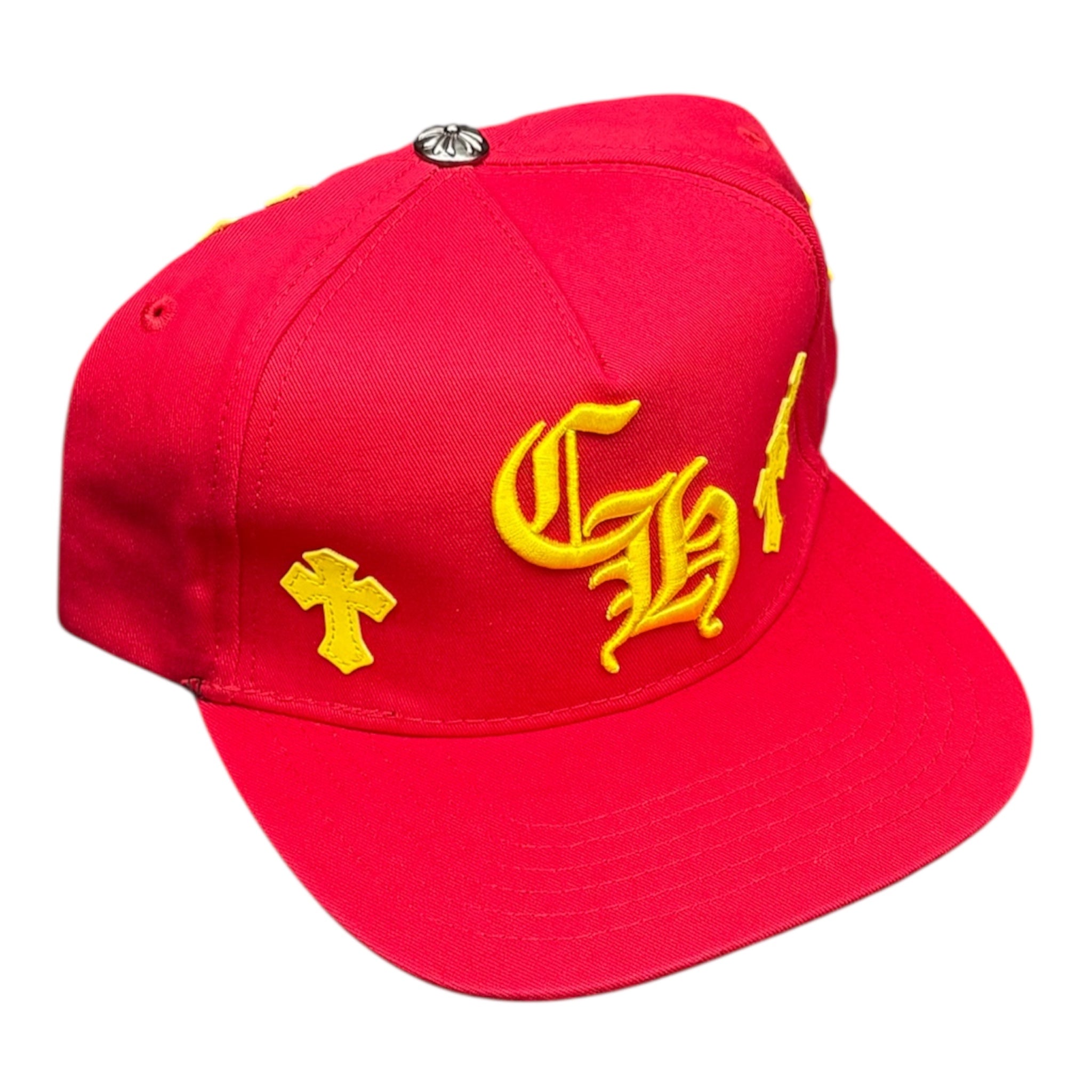 Chrome Hearts Red / Yellow Cap – Crwnplug