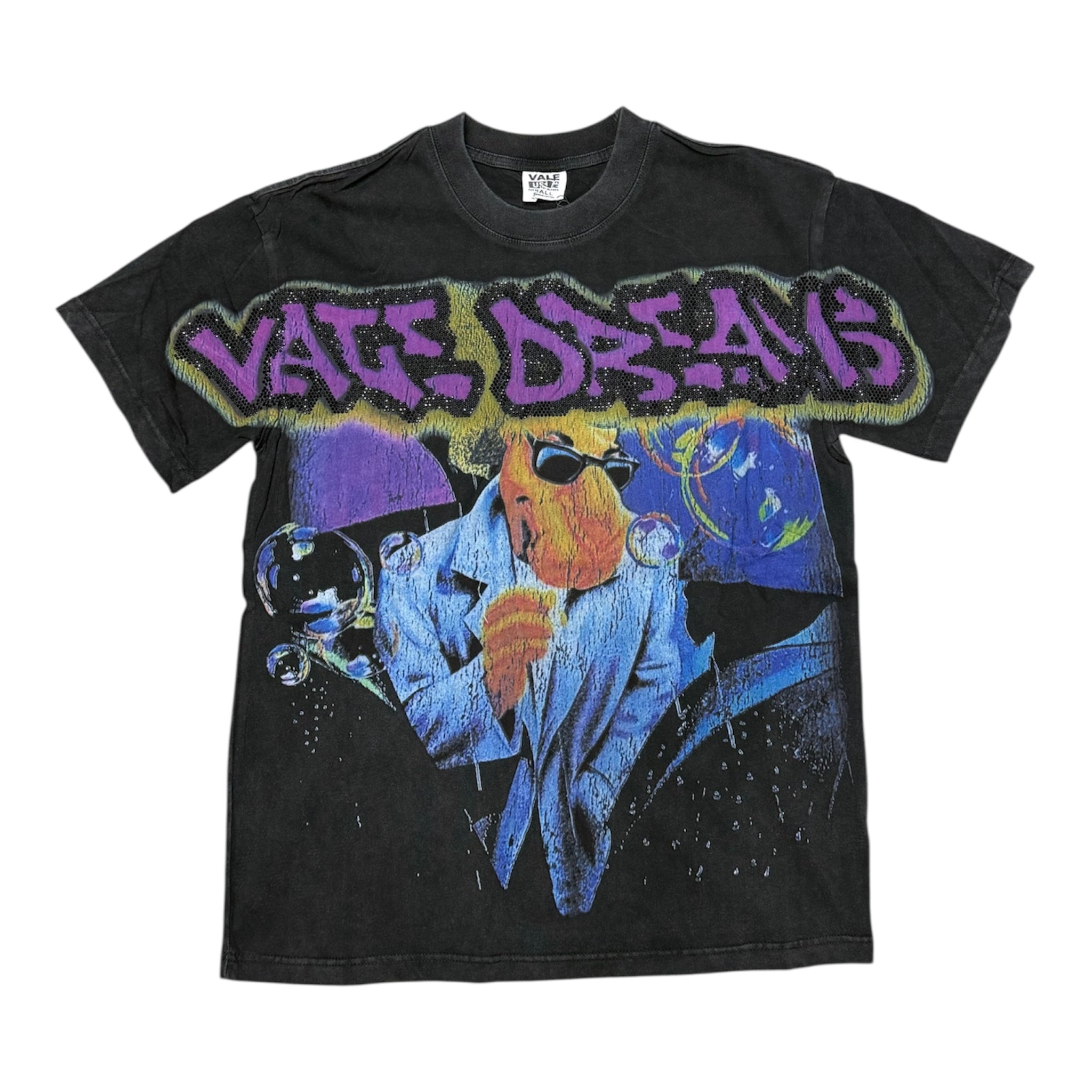 Vale Dreams “Party Moose” Black Tee – Crwnplug